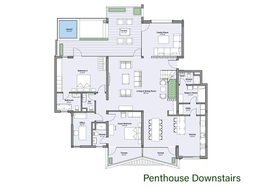 Project Details - Royal Golf View Apartment Hotel